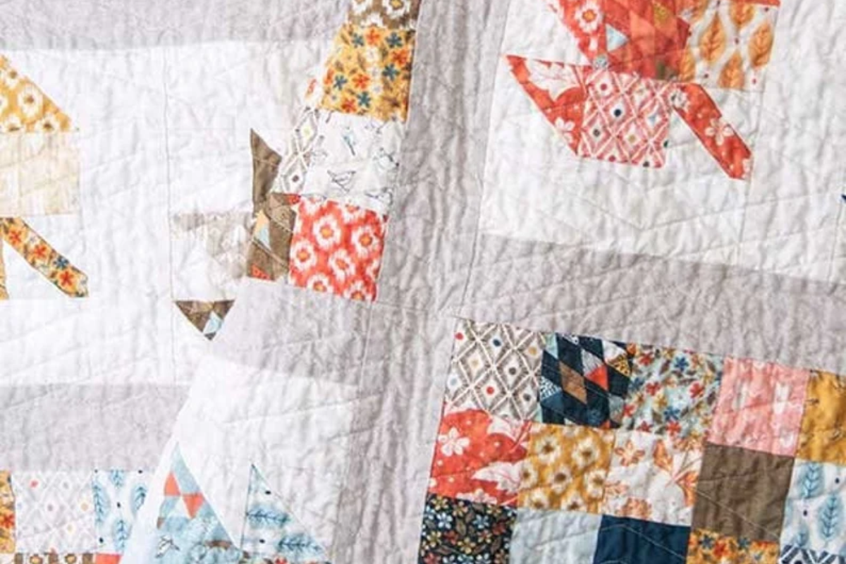 Jelly Roll Fall Quilt - Quilt Binding Calculator