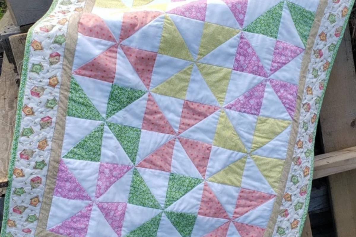 Pinwheel Quilt Pattern - Quilt Binding Calculator