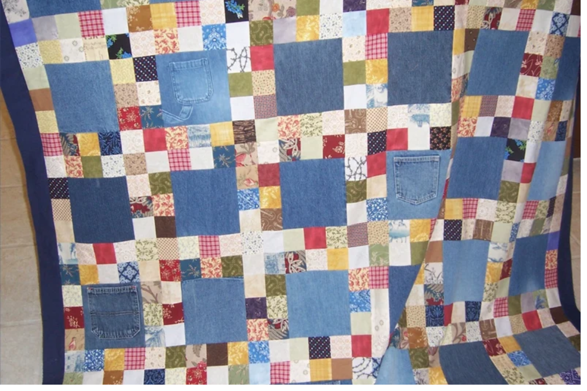 Denim Quilt Pattern - Quilt Binding Calculator