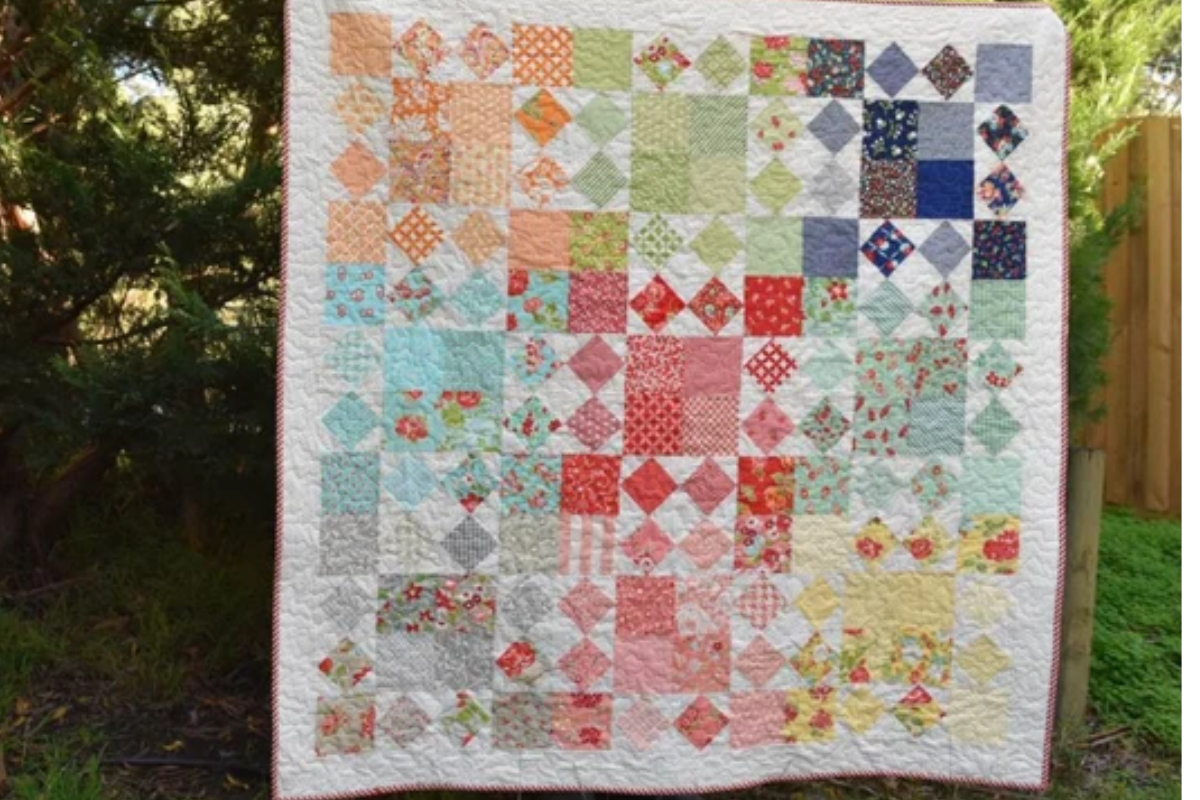 Beginner Charm Pack Quilt Pattern Ideas - Quilt Binding Calculator
