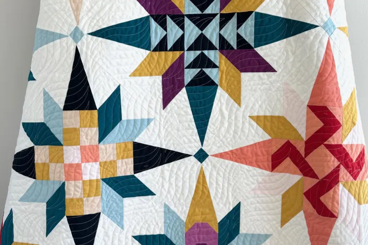 Modern Quilt Pattern - Quilt Binding Calculator