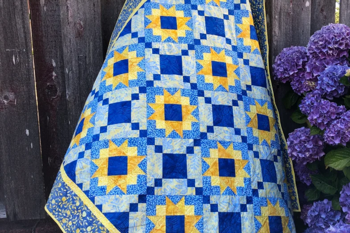 Yellow Quilt Pattern Ideas - Quilt Binding Calculator